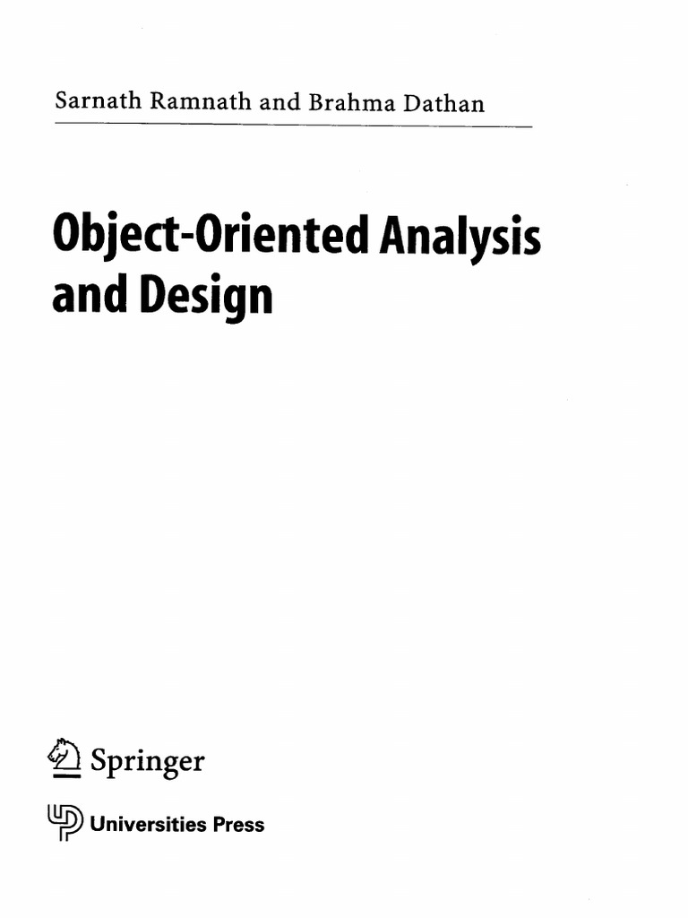 Object-Oriented Analysis Design: Springer | PDF | Inheritance (Object ...