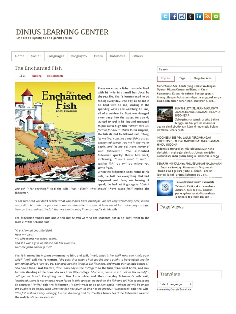 The Enchanted Fish | PDF | Nature