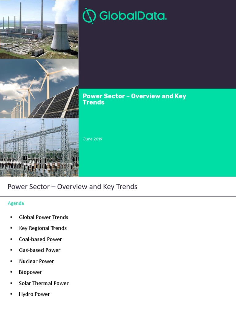 GlobalData - Power Sector Overview and Key Trends | PDF | Renewable ...