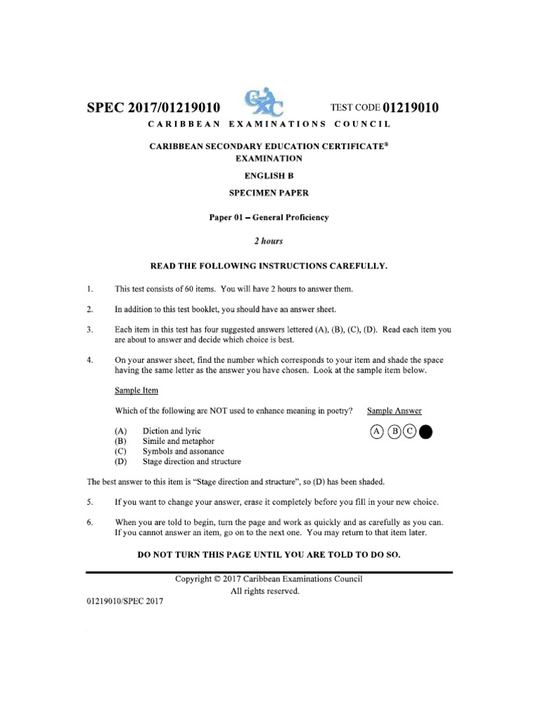 English B Paper 1 | PDF