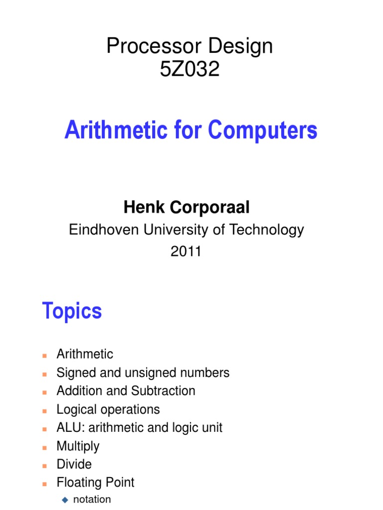 Signed Binary Addition | PDF | Mathematical Notation | Digital Electronics