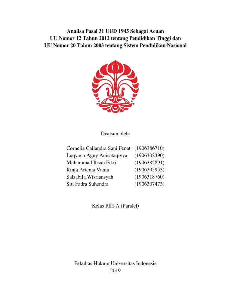 Tugas PIH Analisis Hukum Kelas A Kelompok 18 | PDF | Sejarah