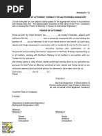 Statutory Declaration Sample Format As Required by ACS 30.09.2016 | PDF ...