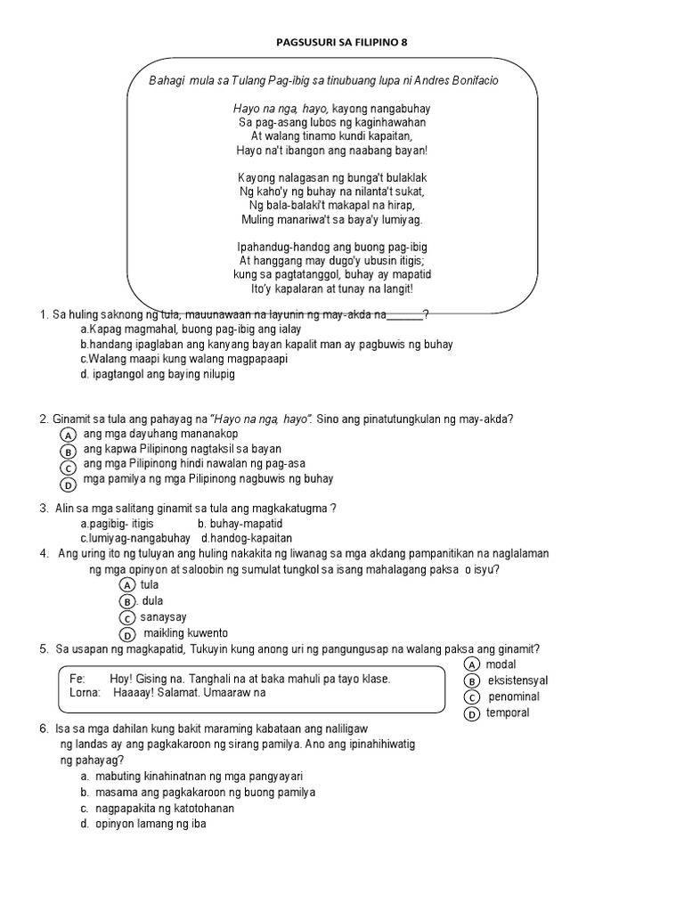 1st Exam Review | PDF