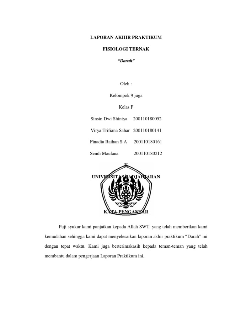 Contoh Laprak | PDF