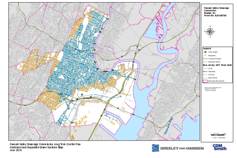 RK B Ay: Passaic Vallery Sewerage Commission Newark, NJ Permit No ...