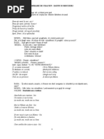 Ţa, Ța Căpriță Ta - Versuri | PDF