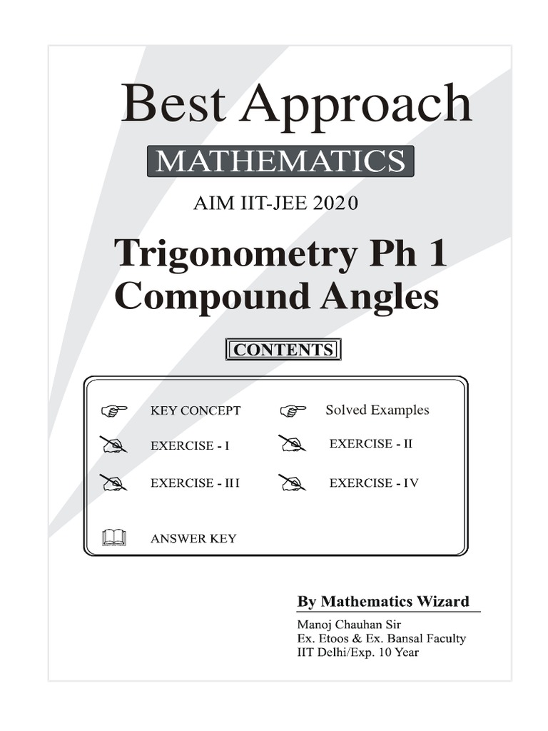 MC Sir Sheet | PDF | Trigonometric Functions | Sine