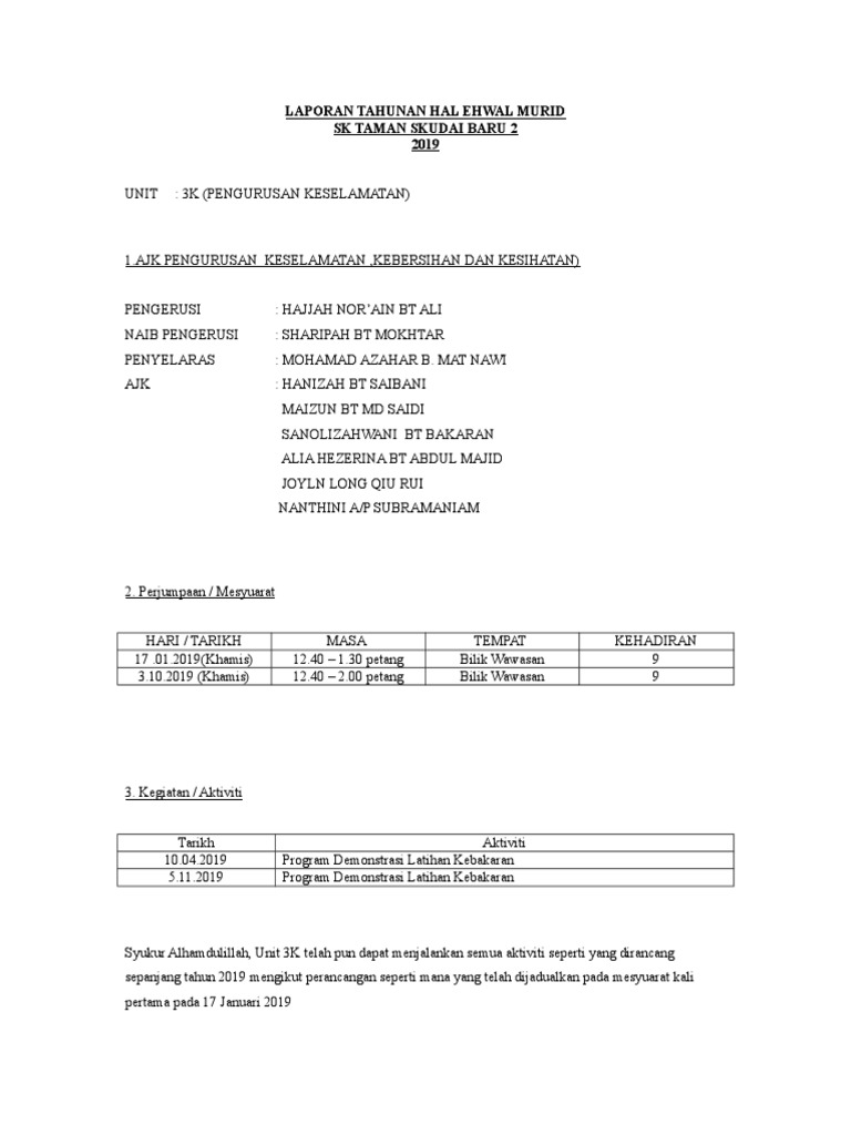 Laporan Tahunan-3k | PDF