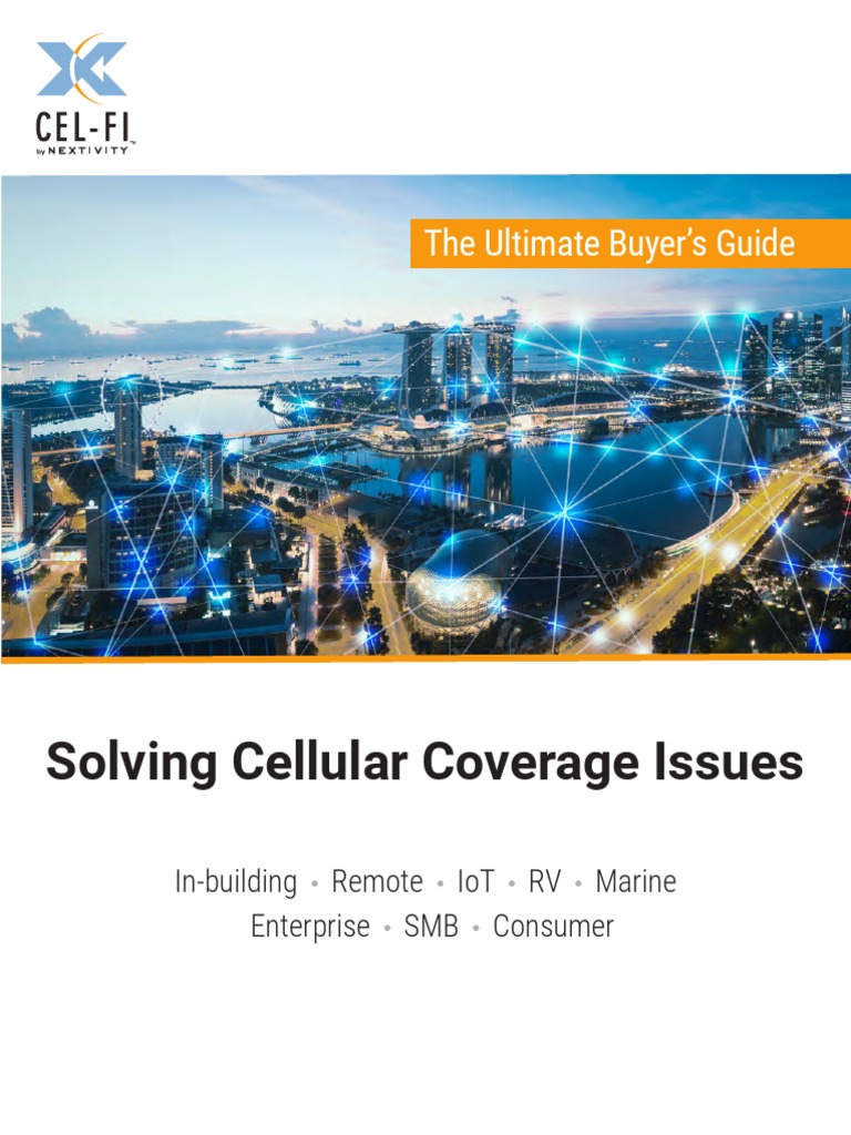Solving Cellular Coverage Issues: The Ultimate Buyer's Guide | PDF | 4 G | Cellular Network