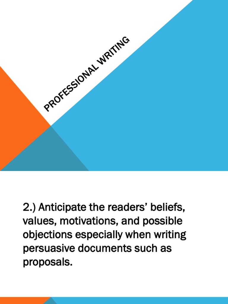 Professional Writing | PDF | Business | Psychology