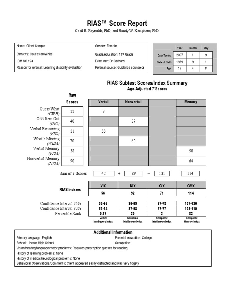Rias PDF | PDF | Memory | Intelligence