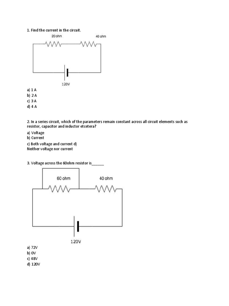 Latihan Soal | PDF | Series And Parallel Circuits | Capacitor