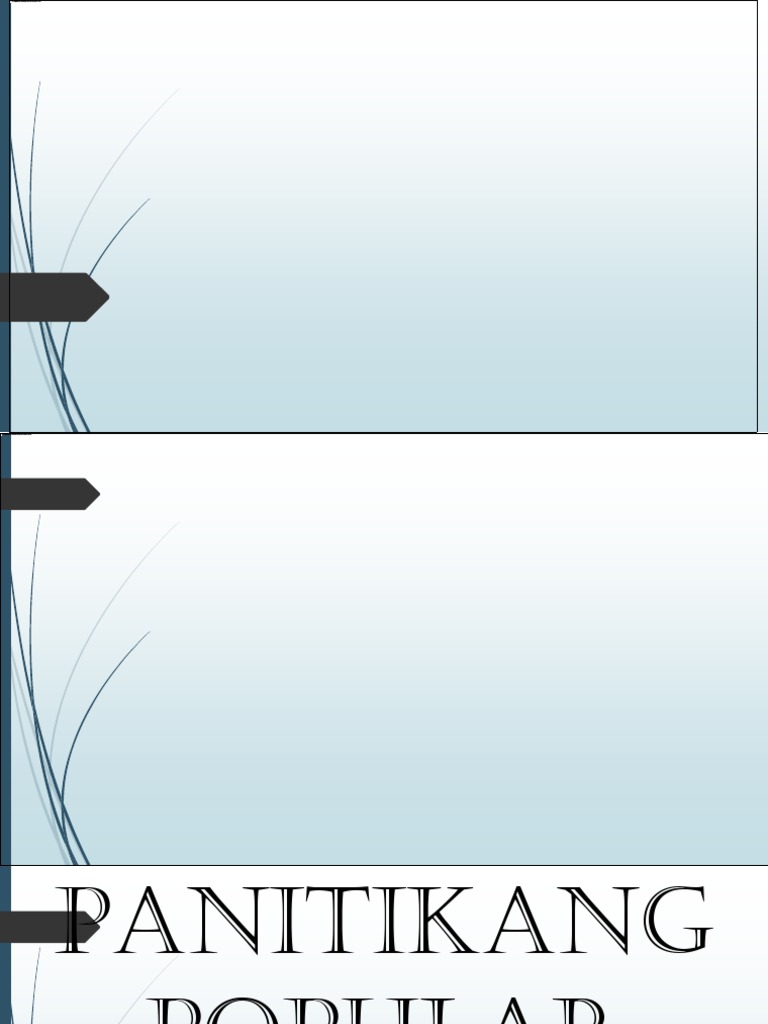 Kontemporaryong Panitikan | PDF