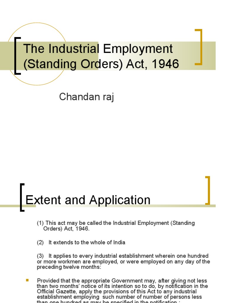 Industrial Employment Act 1946 | PDF | Employment | Crime & Violence