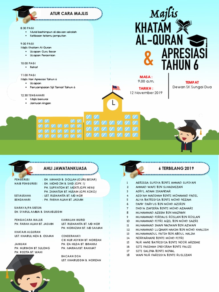 Buku Program Hari Graduasi | PDF
