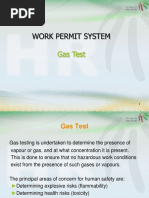 GAS Testing Form - Sample | PDF | Materials | Gases