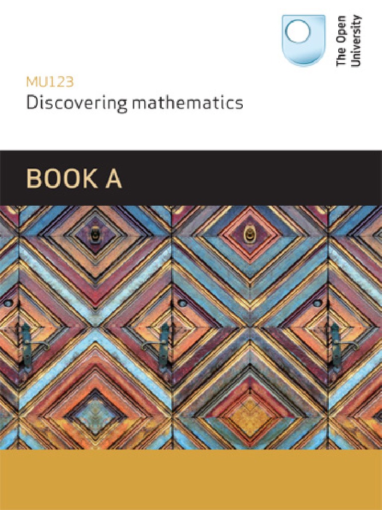 MU123 - Discovering Mathematics Book A Units 1-4 | PDF | Litre | Metre