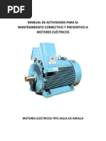 Procedimientos para El Megado de Motores Eléctricos | PDF | Corriente ...