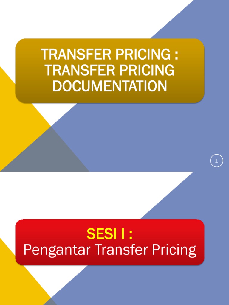Transfer Pricing Document | PDF | Tax Avoidance | Taxes