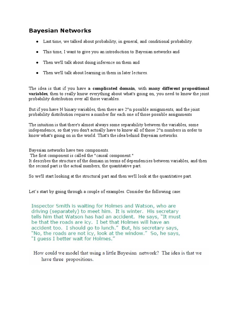 Bayesian Networks | PDF | Philosophy
