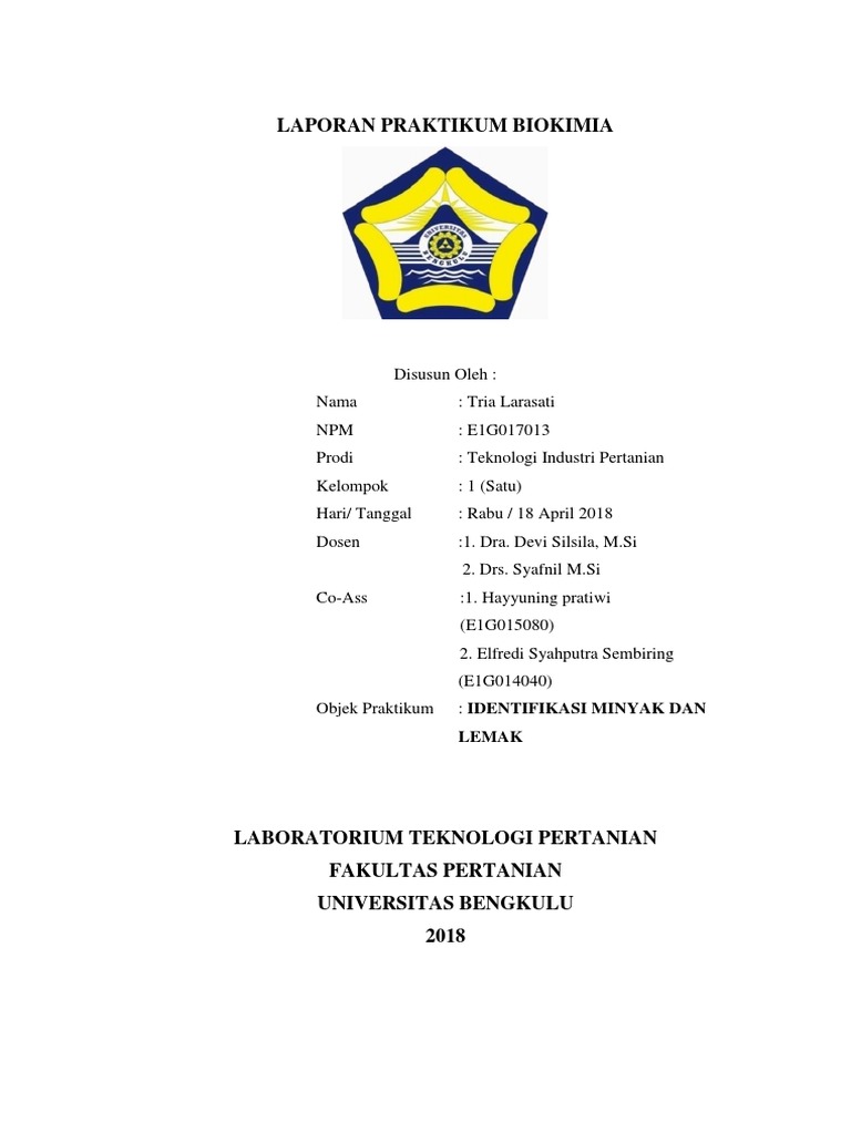 Laporan Biokimia | PDF