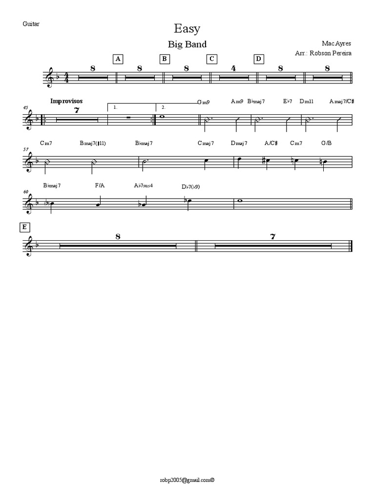Easy Guitar | PDF