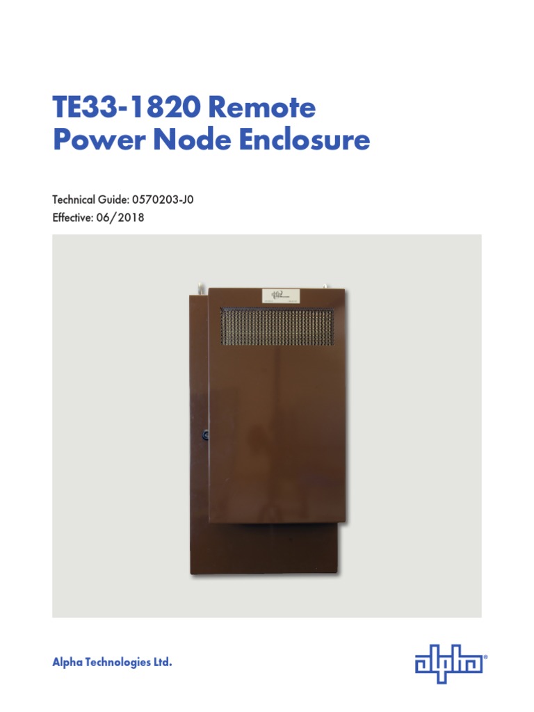 TE33 | PDF | Packaging And Labeling | Electric Power System