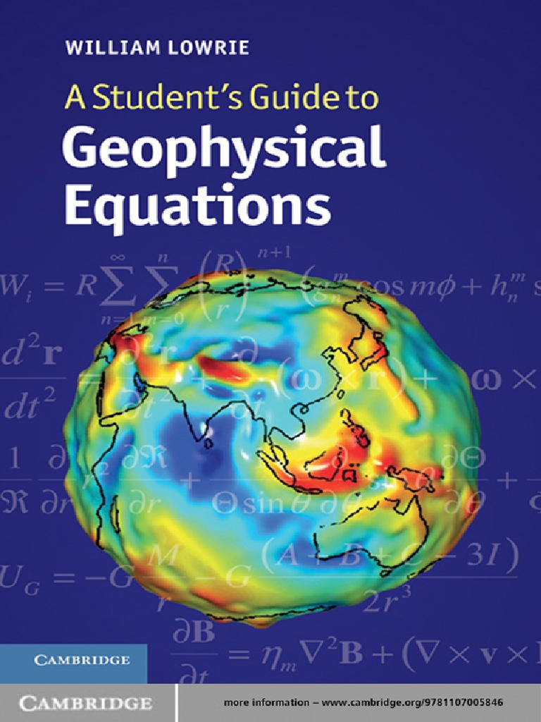 A Student's Guide To Geophysical Equations - Lowrie PDF | PDF ...