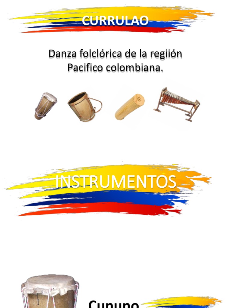Instrumentos del Currulao Pacífico | PDF