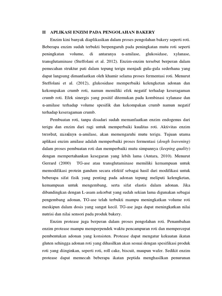 Makalah Enzim | PDF