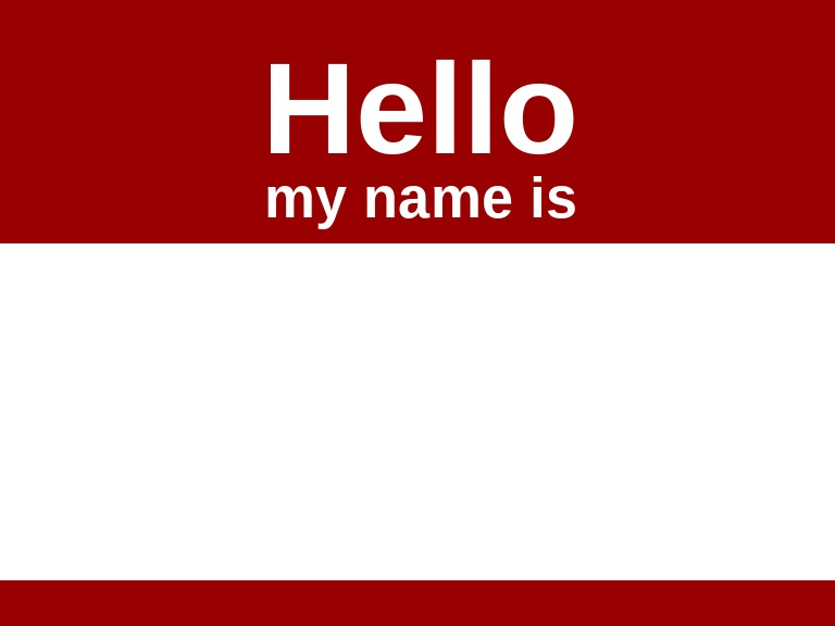 Hello My Name Is PDF | PDF