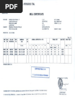 Mill Certificate PDF | PDF