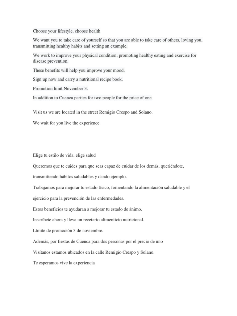 Documentos de Ingles | PDF