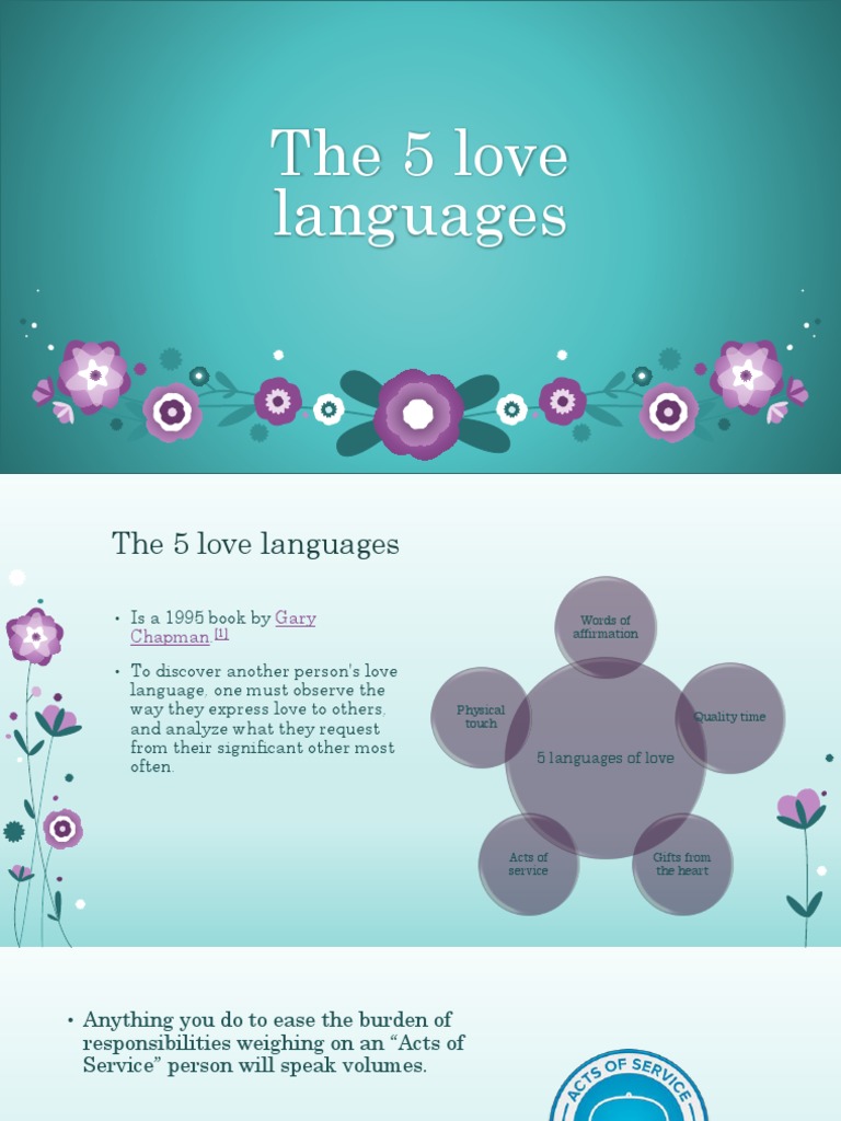 Understanding the 5 Love Languages | PDF