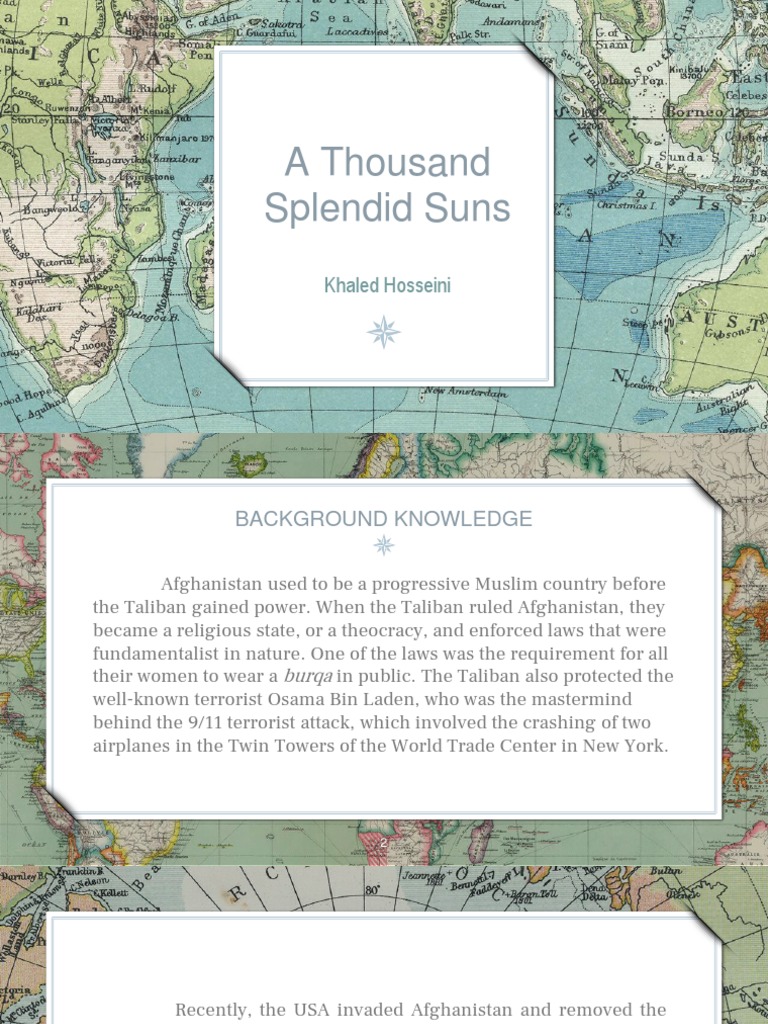 A Thousand Splendid Suns | PDF | Taliban | Afghanistan