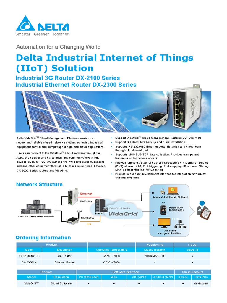Industrial 3G Router DX-2100 | PDF | Cloud Computing | Computer Network