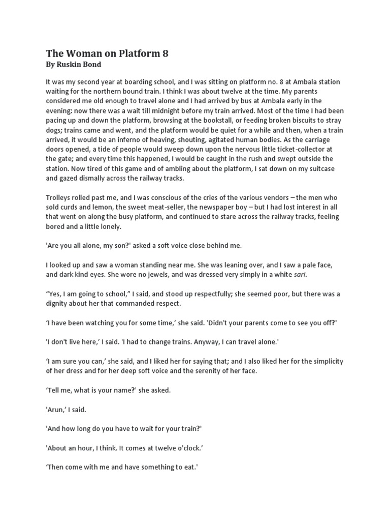 The Woman On Platform 8 | PDF