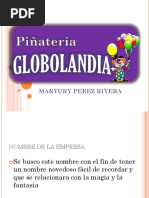 Proforma para Fiestas Infantiles Eventos Camila PDF | PDF | Ocio