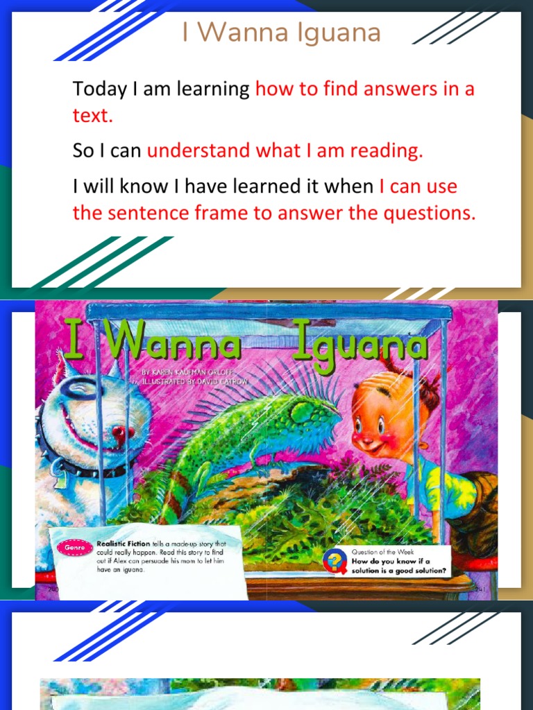 I Wanna Iguana: Today I Am Learning Soican I Will Know I Have Learned ...