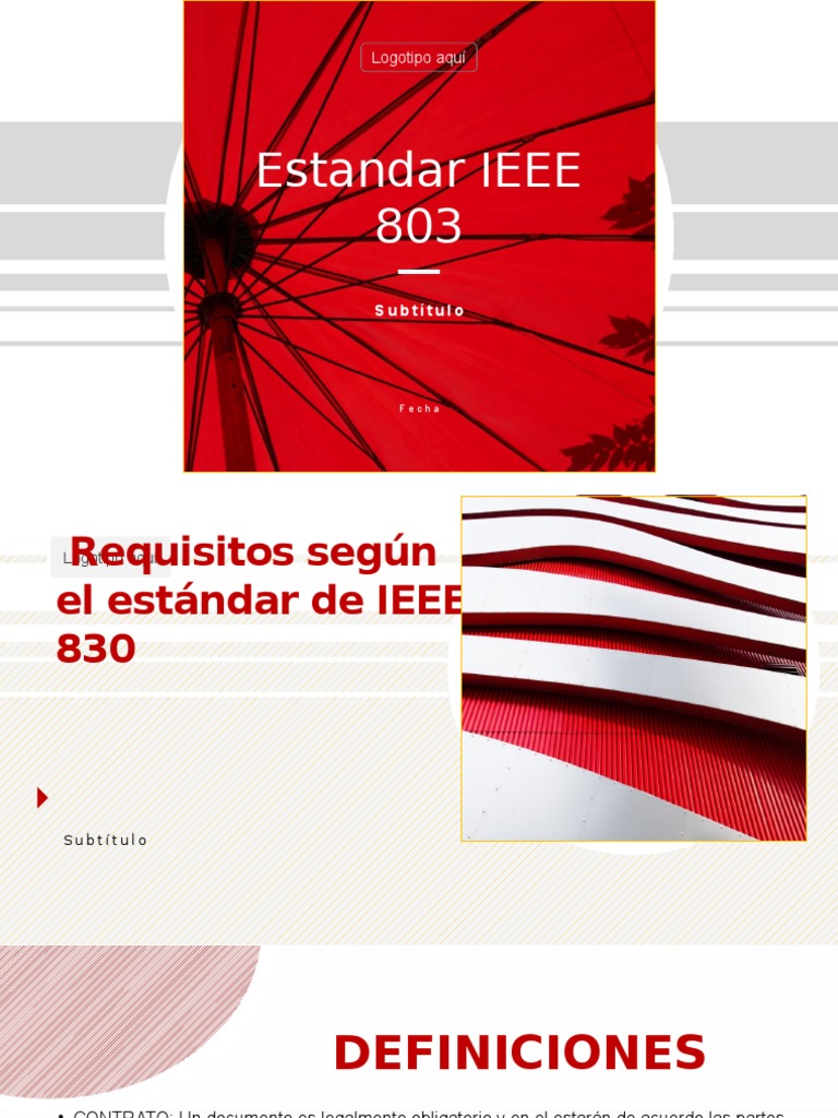Estandar IEEE 803 - El Bueno | PDF | Software | Informática