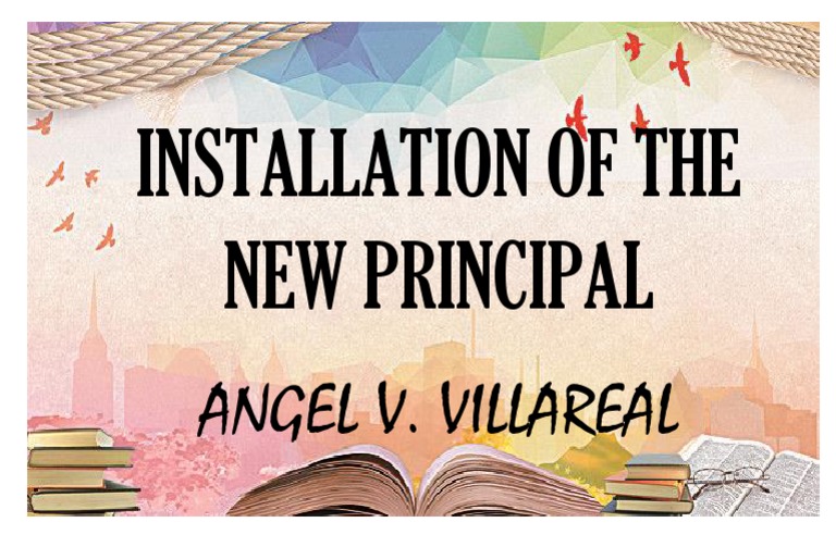Installation of The New Principal: Angel V. Villareal | PDF