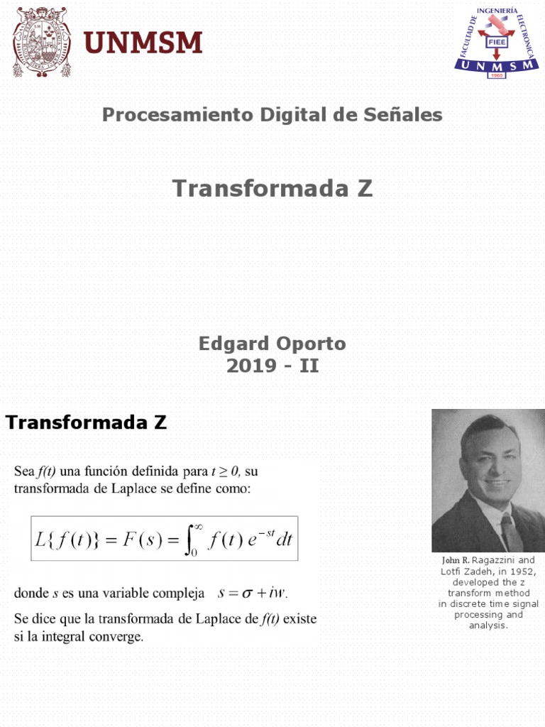 TEMA 032 - Transformada Z | PDF | Matemáticas Aplicadas | Análisis matemático