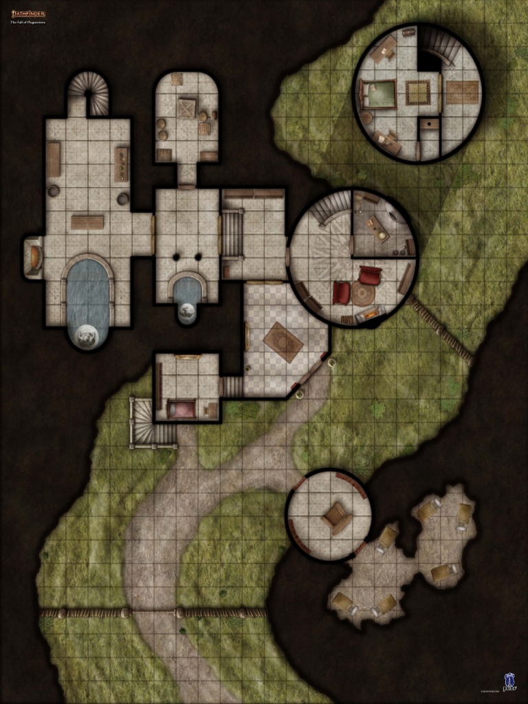 The Fall of Plaguestone - Flip Mat