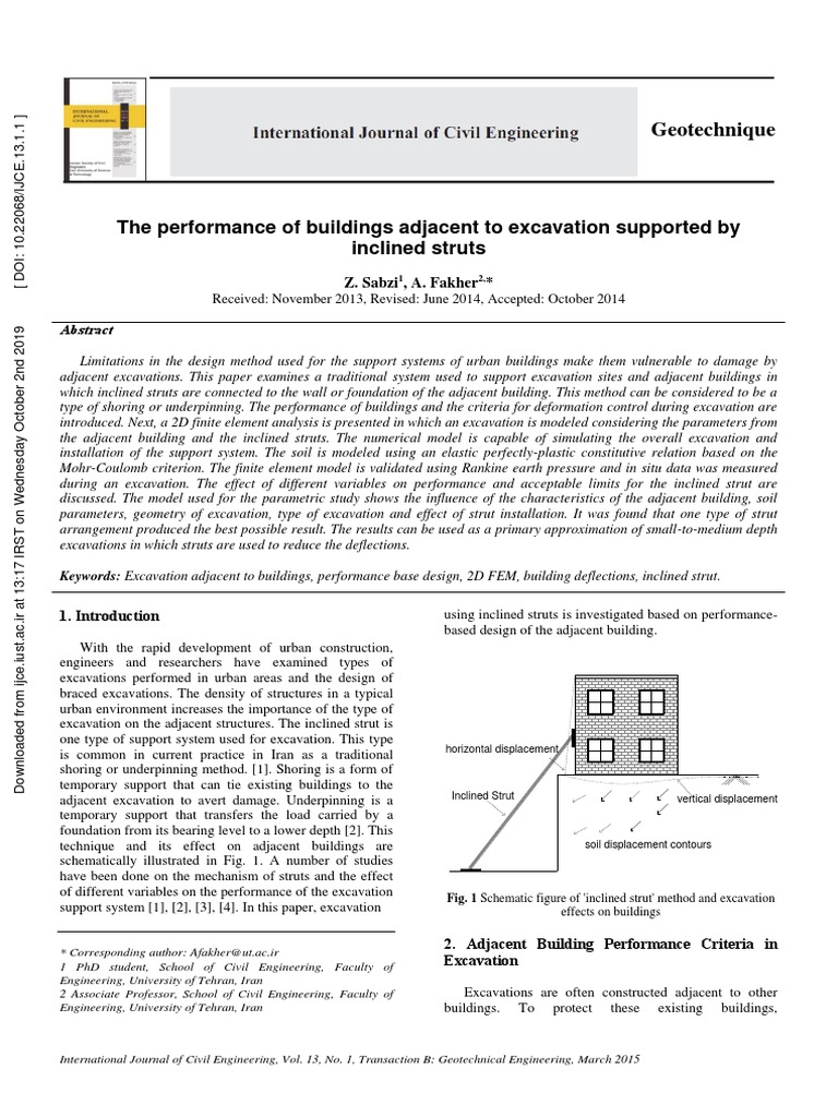 IJCE v13n1p1 en | PDF | Deformation (Mechanics) | Computer Simulation