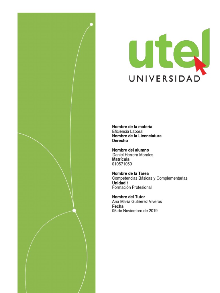 Competencias Básicas y Complementarias | PDF | Desarrollo profesional | Aprendizaje