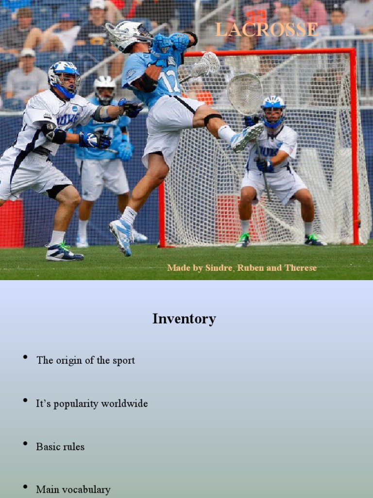 Lacrosse: History, Rules, and Vocabulary | PDF | Sports & Recreation ...