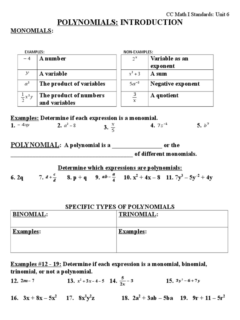 Polynomials Handout - Lots of Problems (Faith) | PDF | Polynomial ...