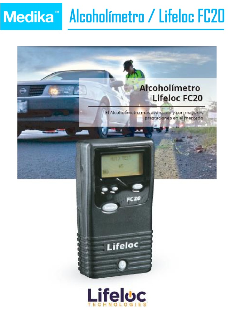 Lifeloc FC20 - Ficha Tecnica Medika | PDF