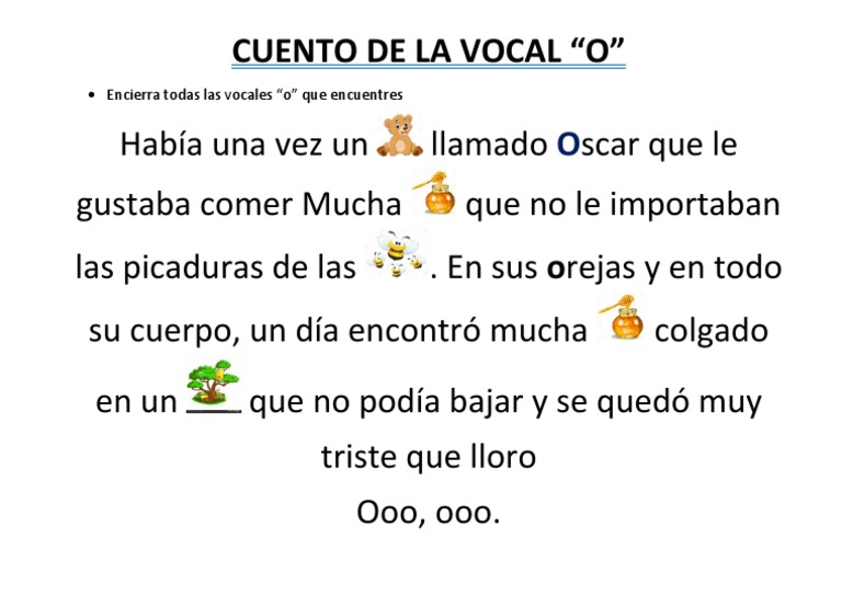 Cuento de La Vocal | PDF | Arte | Poesía